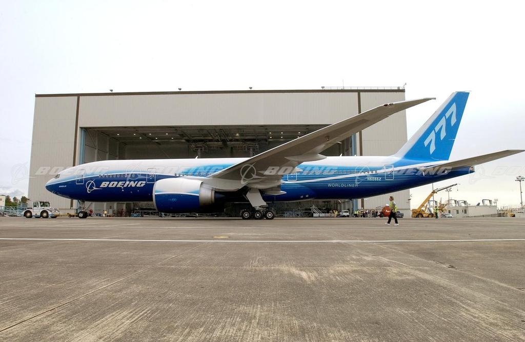 Boeing Images - 777-200LR Worldliner New Livery Rollout