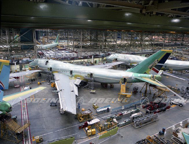 Boeing Images - Boeing 747-400 Assembly for British Airways