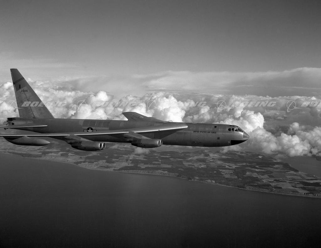 Boeing Images - RB-52B Stratofortress in Flight