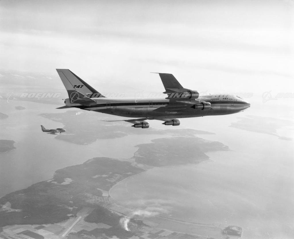 Boeing Images - 747-100 First Flight