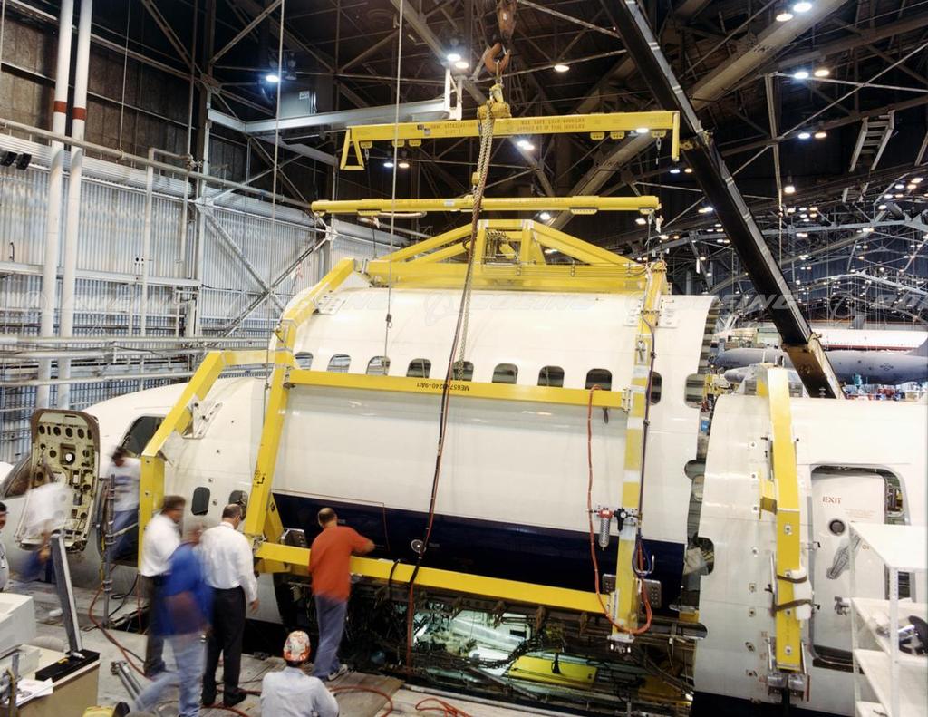 Boeing Images - 757-200 Special Freighter Assembly