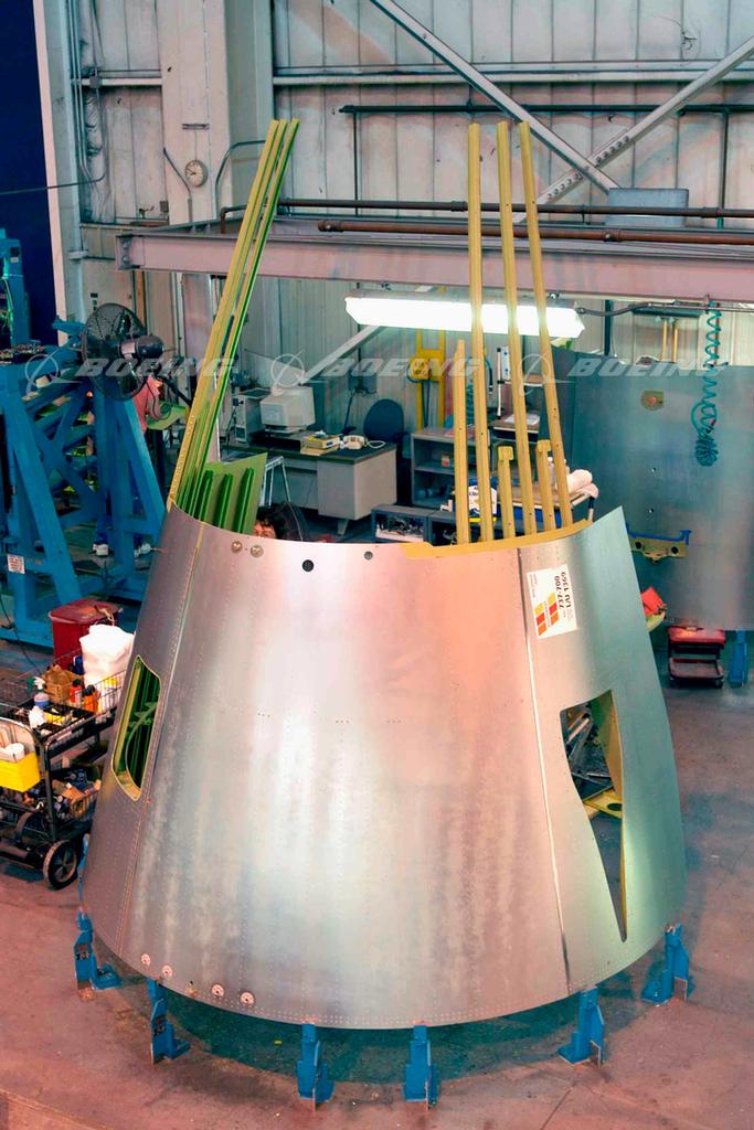 Boeing Images - 737-700 Rear Fuselage Assembly