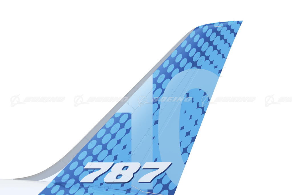 Boeing Images - 787-10 Dreamliner Standard View Illustration Unified ...