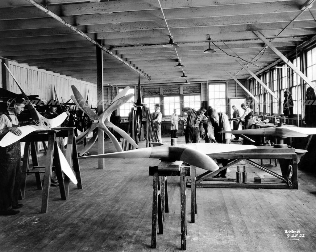 Boeing Images - MB-3A Propeller Construction