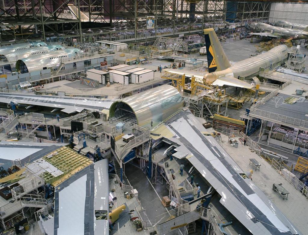 Boeing Images - 747-200 Fuselage Production