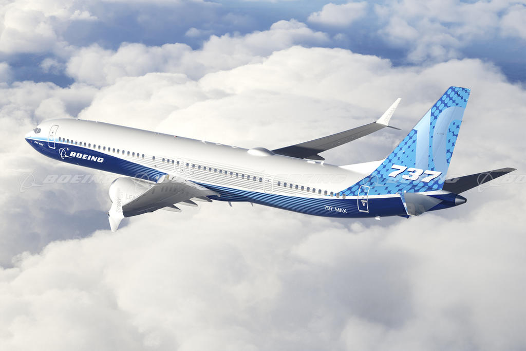 Boeing Images - Boeing 737-10 Unified Livery Left Side View In-flight ...