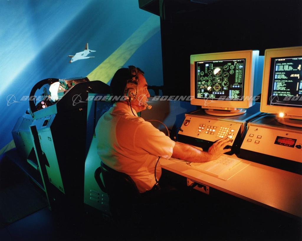 Boeing Images - T45TS, T-45 Training System, Advanced Instructor ...