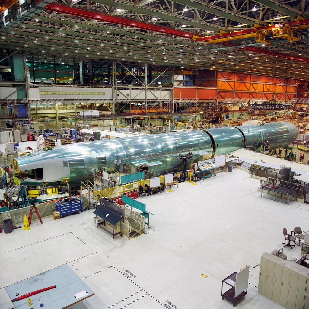 Boeing Images - 767-400 Assembly