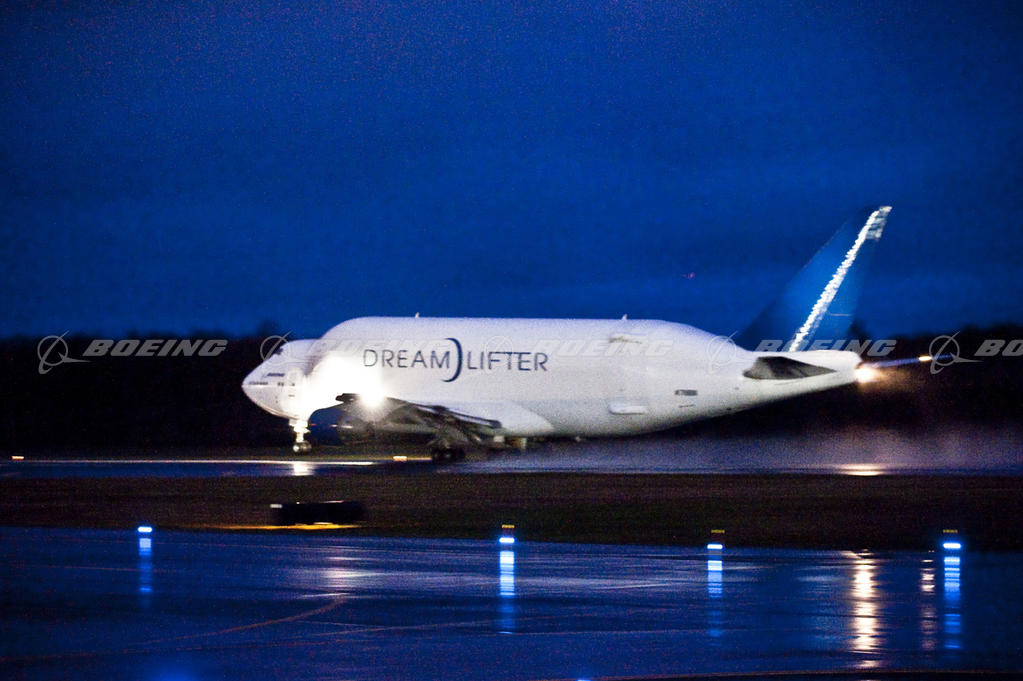 Boeing Images - Final Boeing 747 Dreamlifter enters service