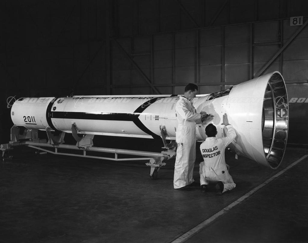 Boeing Images - Delta Launch Vehicle Second Stage