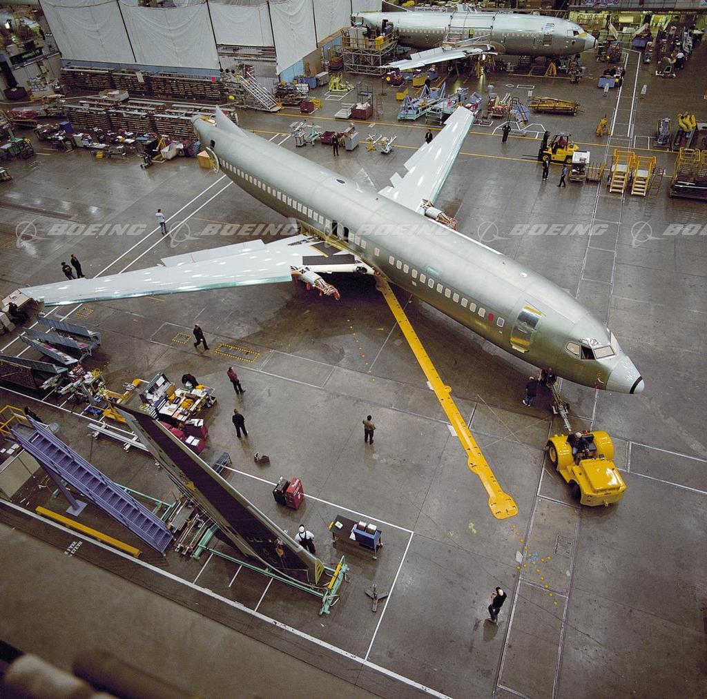 Boeing Images - 737-800 Assembly