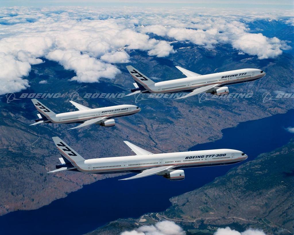 Boeing Images - 777 Family of Airplanes