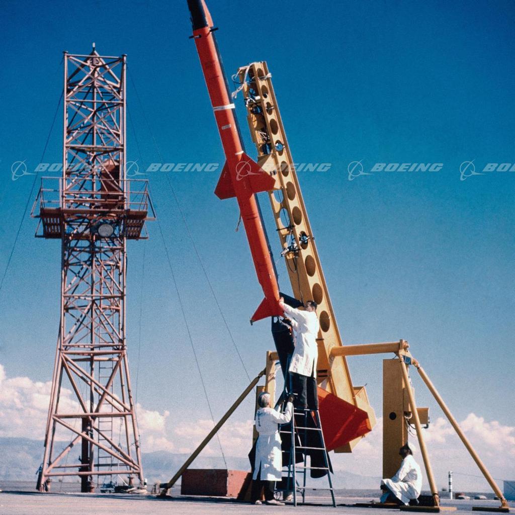 Boeing Images - GAPA Being Prepped for Launch
