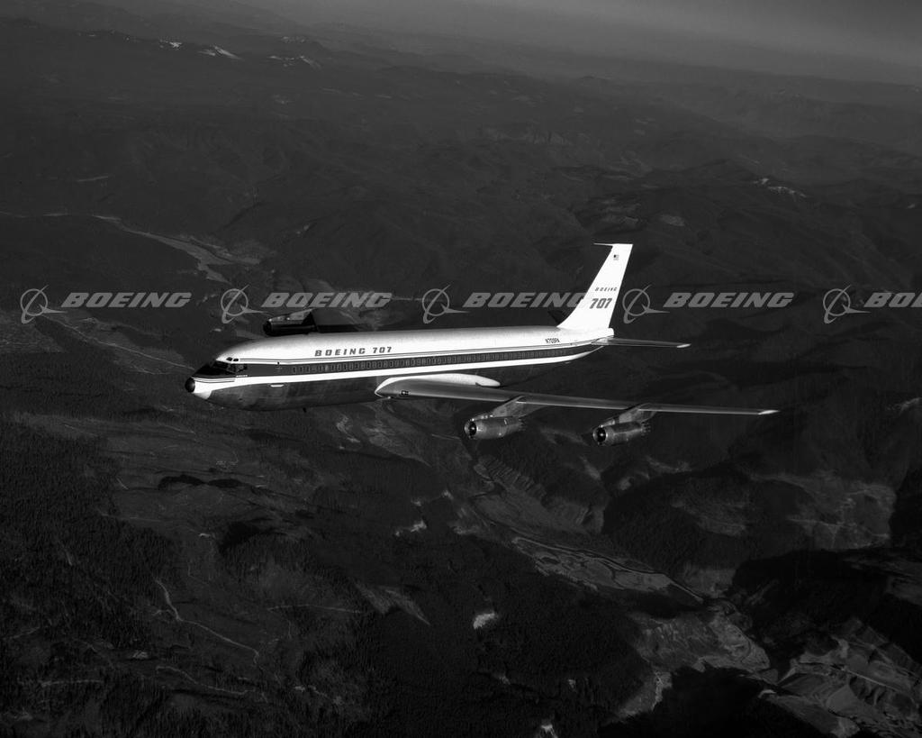 Boeing Images - 707-120 in Flight