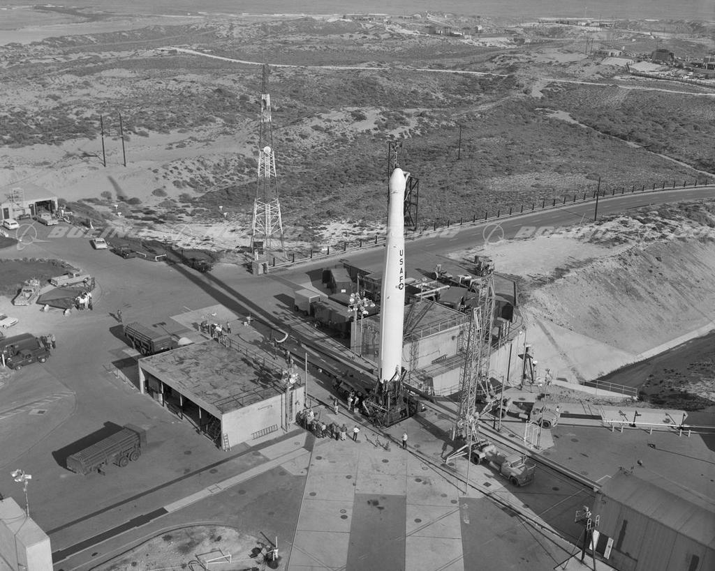 Boeing Images - Thor Able-Star, DSV-6, on Launch Pad