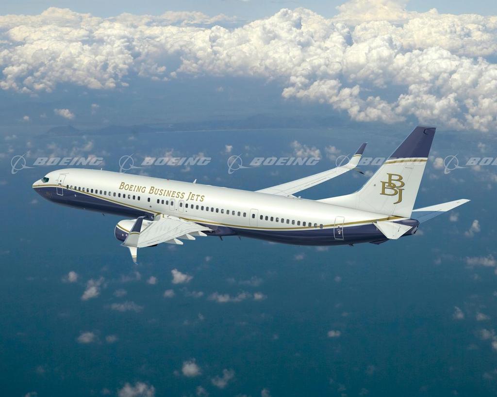Boeing Images - Boeing BBJ 3 In Flight