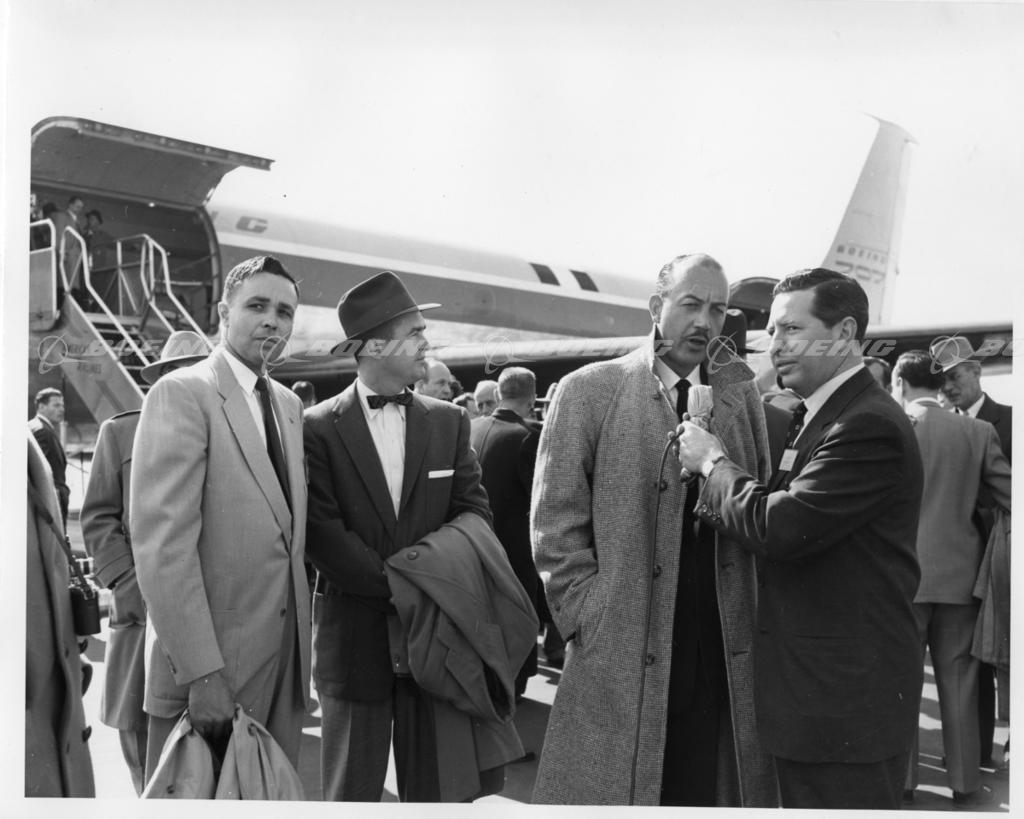 Boeing Images - CBS News with Tex Johnston, 1957