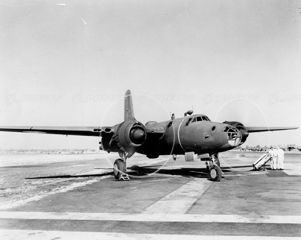 Boeing Images - North American Avaition XB-28 (NA-63) Stratosphere ...