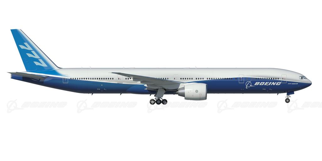 Boeing Images - 777-300ER Illustration in Boeing Livery