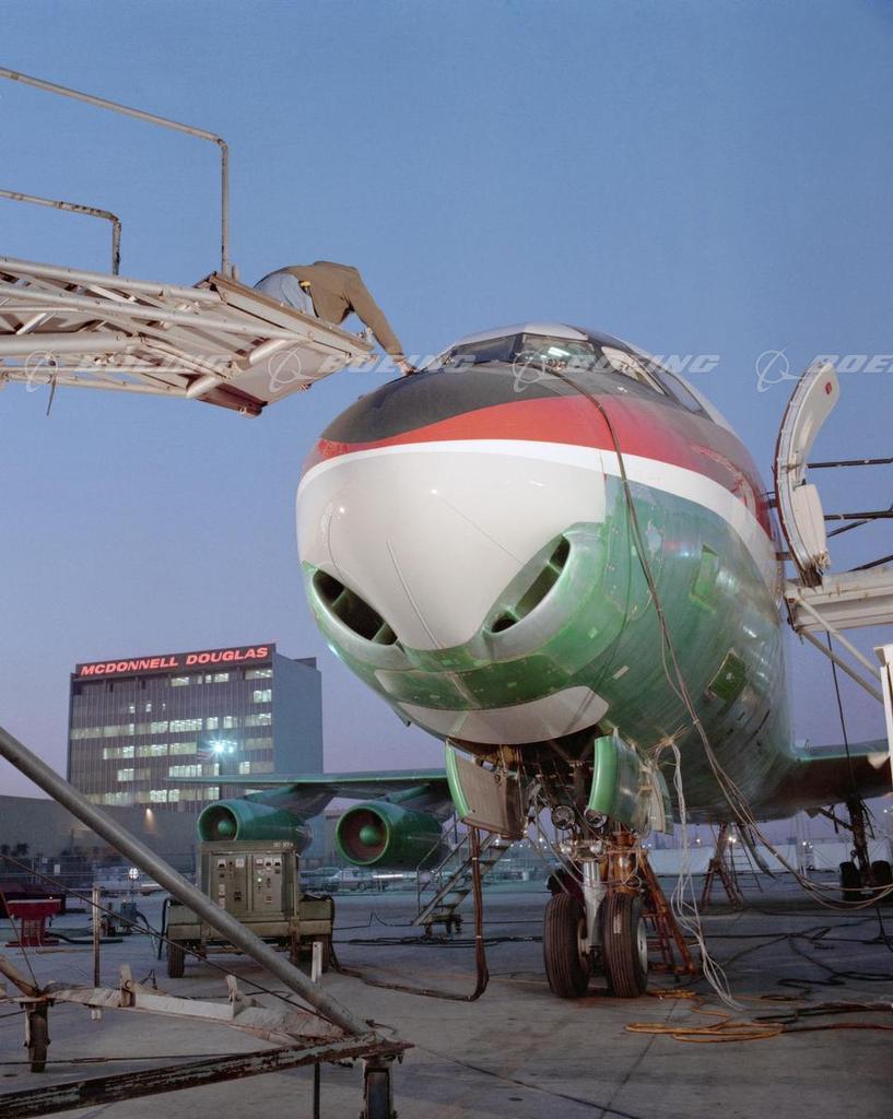 Boeing Images - DC-8 Nose