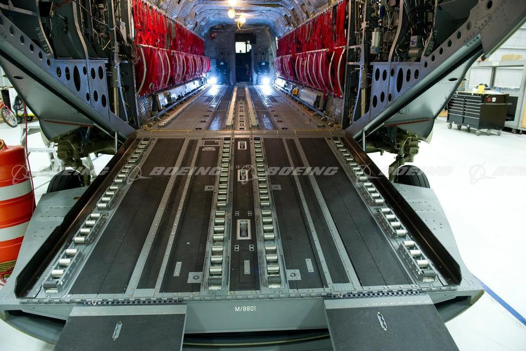 Boeing Images - CH-47F Cargo On/Off Loading System (COOLS)