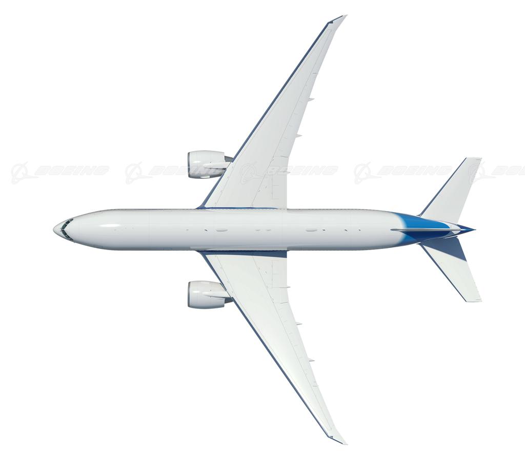 Boeing Images - 777-200LR Illustration in Boeing Livery