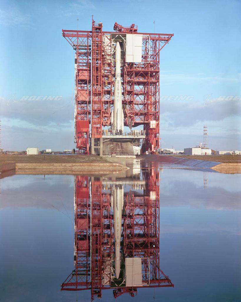 Boeing Images - Thor Delta E, S/N 37, Pre-Launch Activities