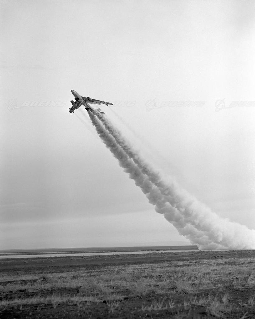 Boeing Images - XB-47 Stratojet First JATO Takeoff