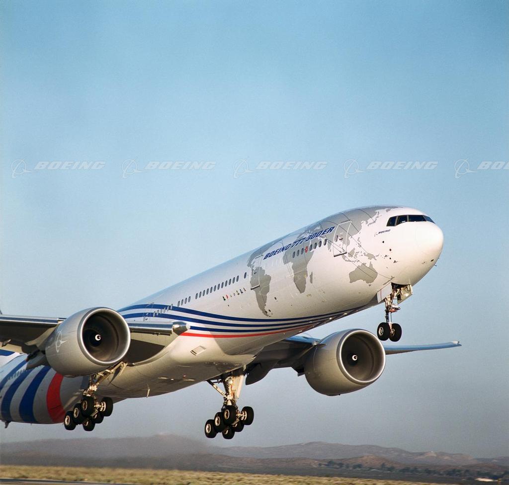 Boeing Images - 777-300ER Takeoff