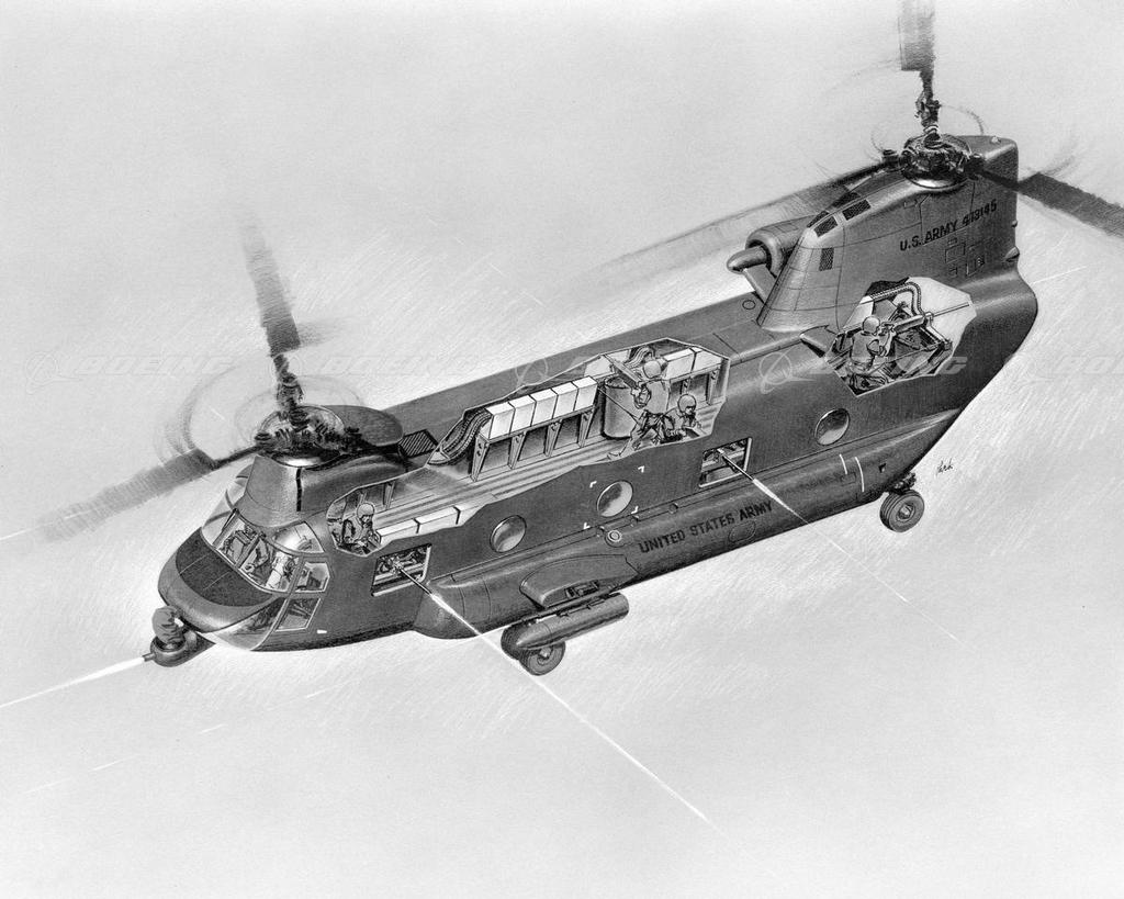 Boeing Images - Army CH-47 Chinook Helicopter