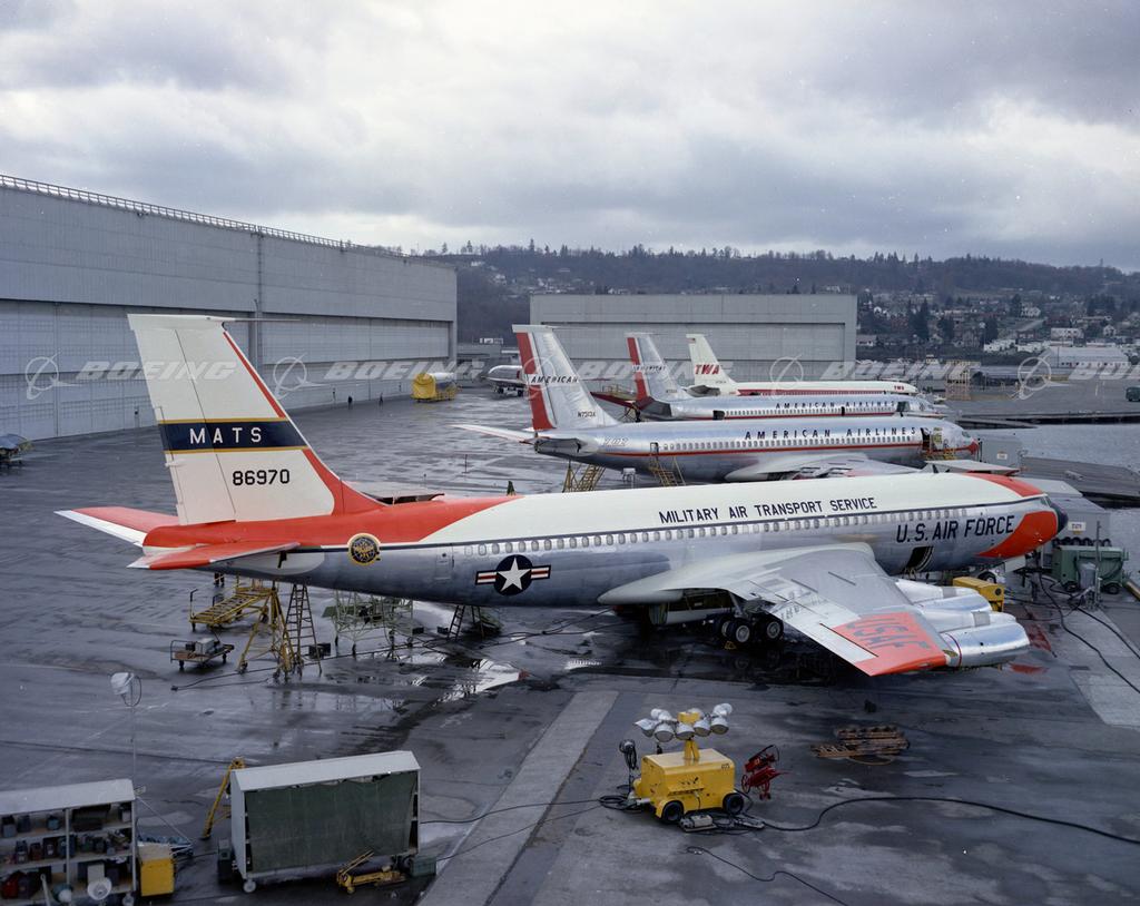 Boeing Images - VC-137B On Boeing Flightline