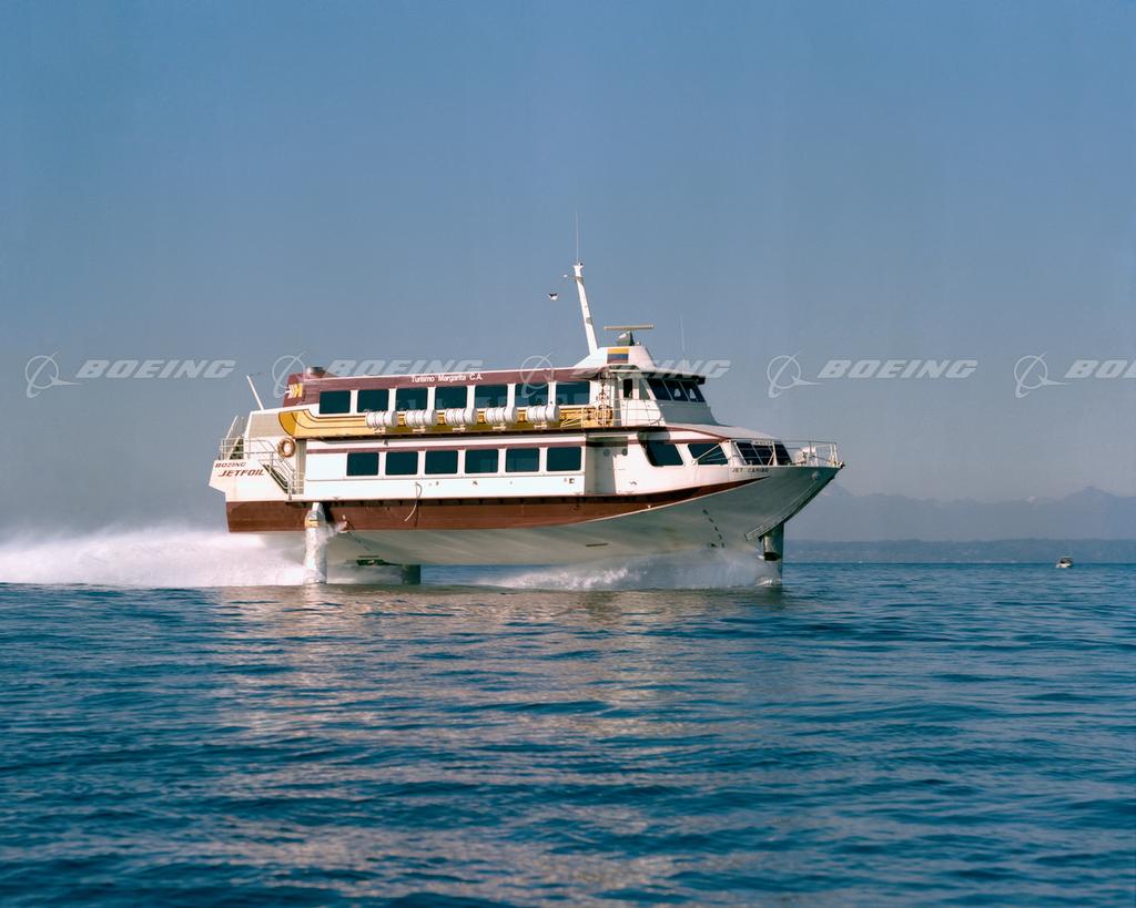 Boeing Images - Jetfoil, the Boeing Passenger Hydrofoil