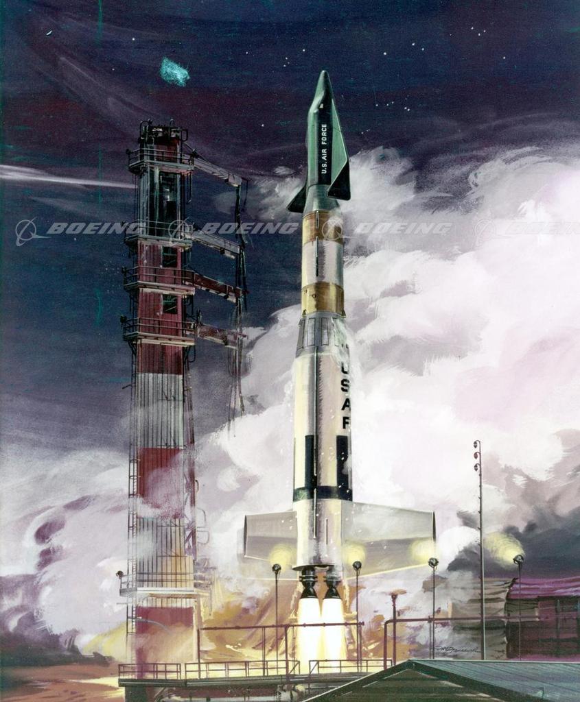 Boeing Images - Boeing X-20 Dyna-Soar Launch