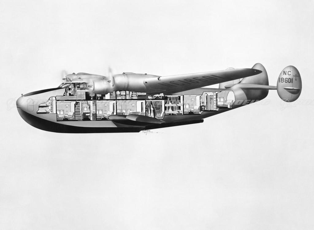 Boeing Images - 314 Clipper Layout