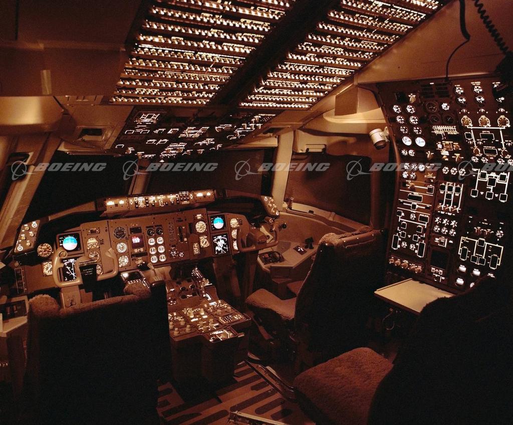 Boeing Images - 767 Flight Deck