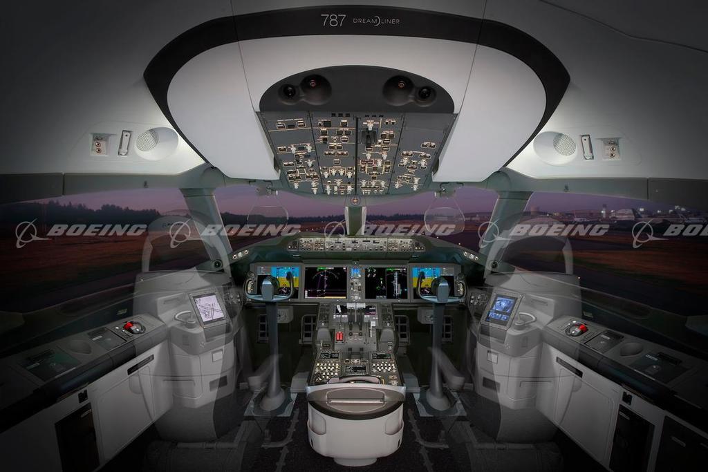 Boeing Images - 787 Dreamliner Flight Deck