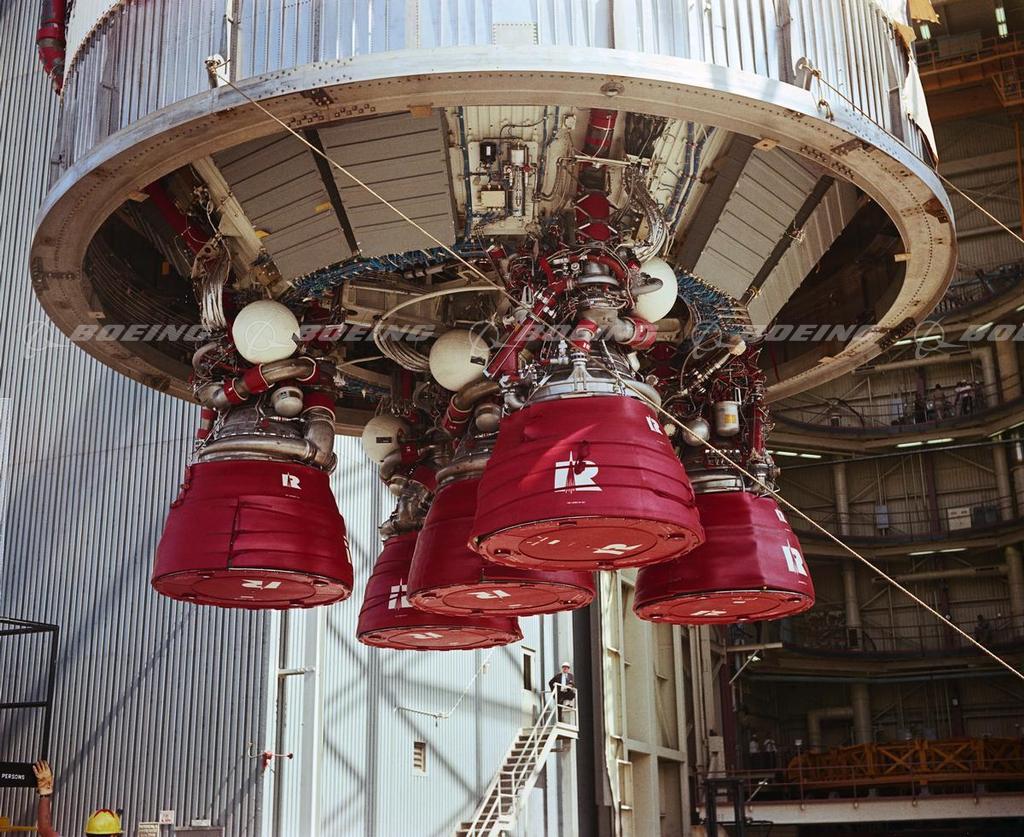 Boeing Images - Saturn V Engines