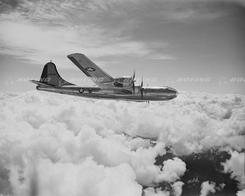 Boeing Images - B-29 Superfortress in Flight