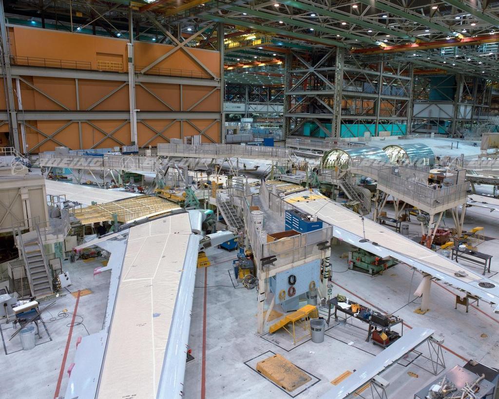 Boeing Images - 767 Wing Manufacturing