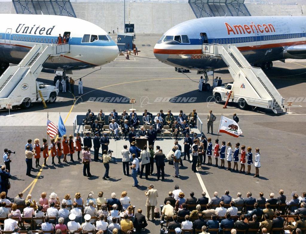 Boeing Images - McDonnell Douglas DC-10 First Delivery Ceremony, 1971