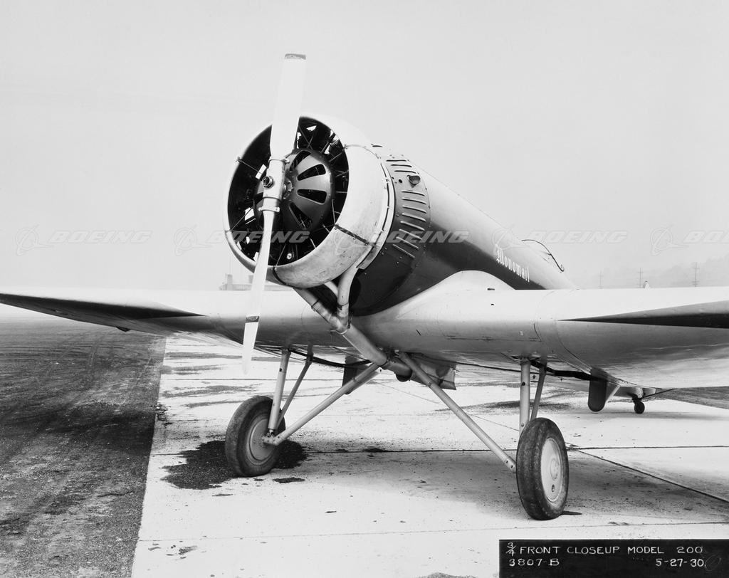 Boeing Images - Model 200 Monomail on the Ground