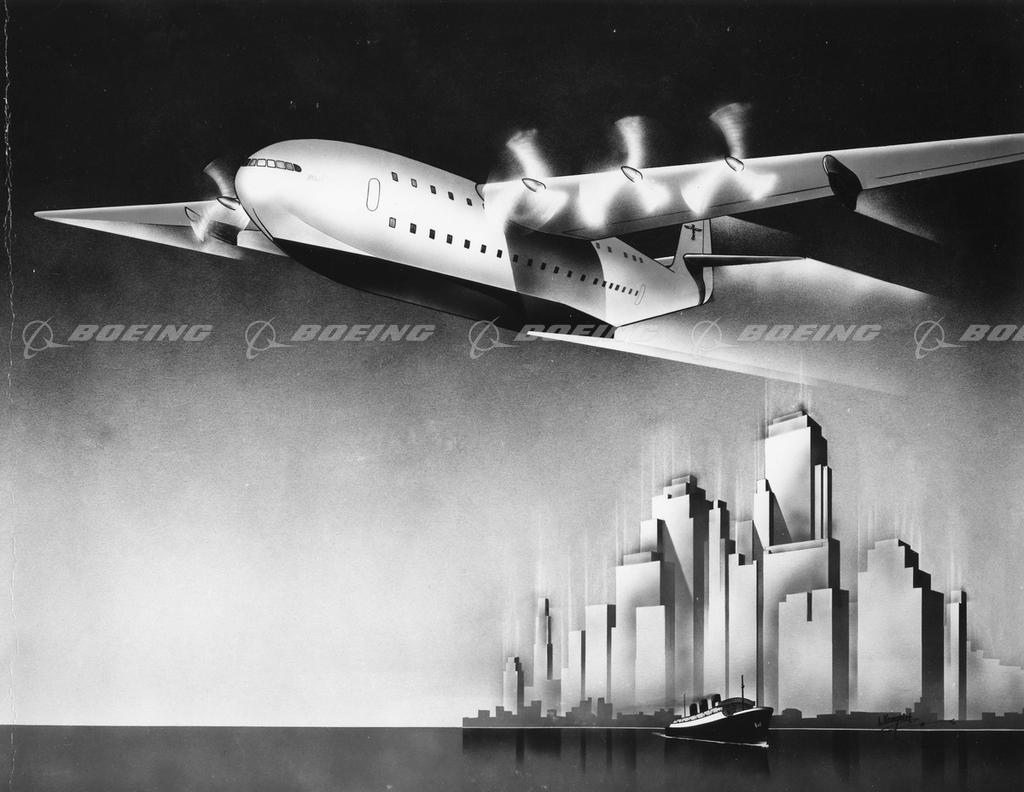 Boeing Images - Boeing Model 326 Illustration