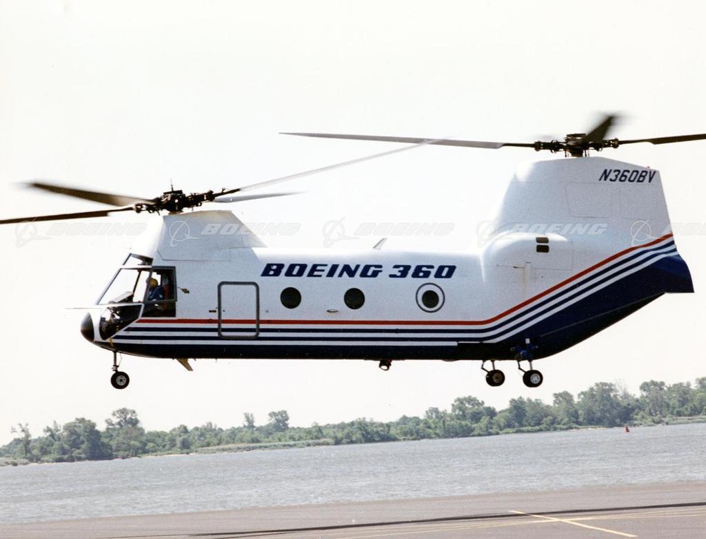 Boeing Images - Boeing Model 360 Experimental Tandem Rotorcraft