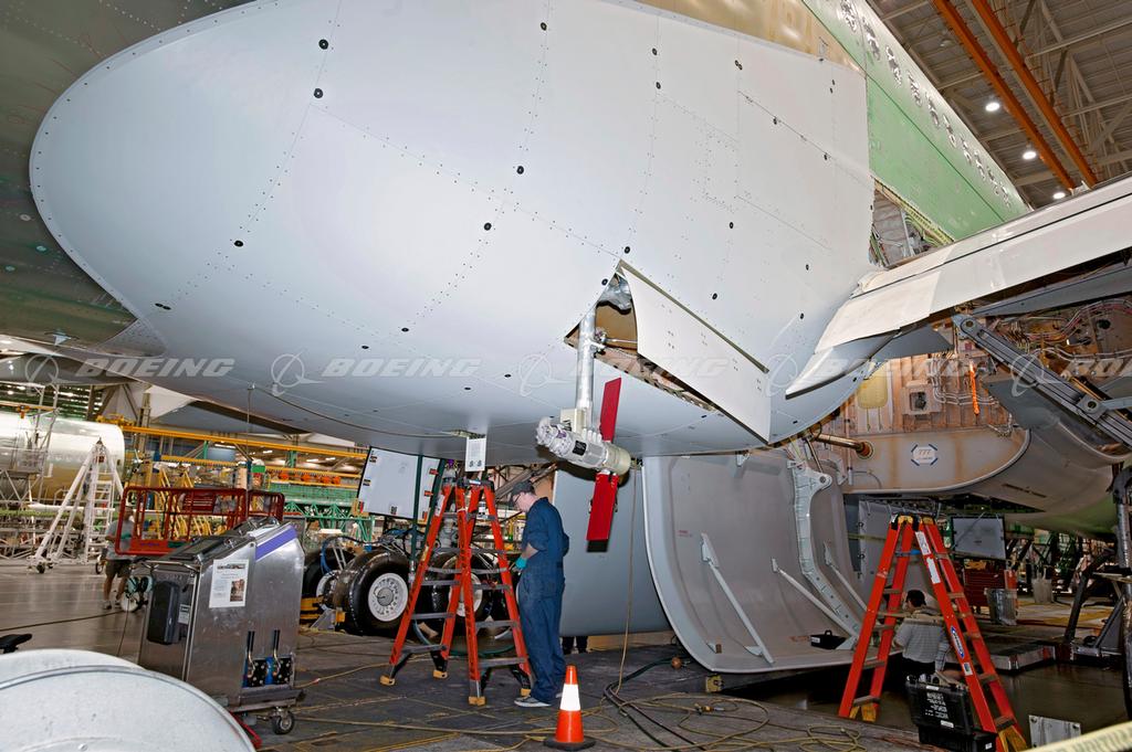 Boeing Images - 777 Ram Air Turbine (RAT) Installation