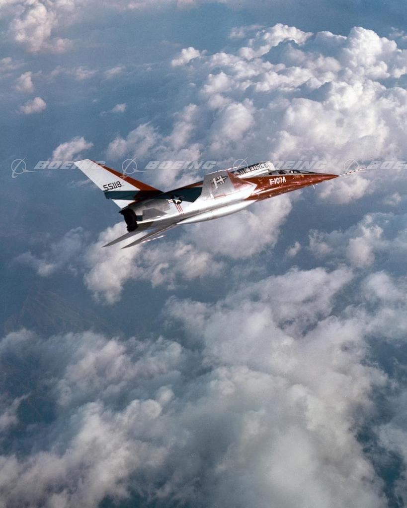 Boeing Images - F-107A Ultra Sabre Air to Air