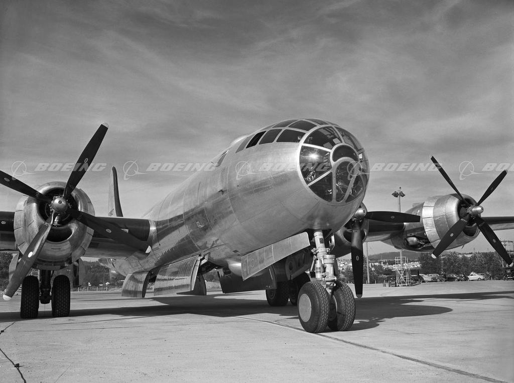 Boeing Images - B-29 Superfortress on Tarmac