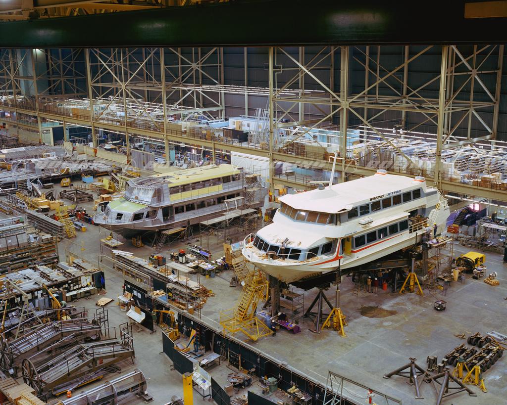 Boeing Images - Hydrofoil Manufacturing