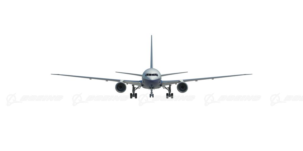 Boeing Images - 767-400ER Standard View Illustration