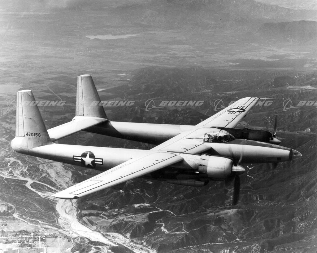 Boeing Images - Hughes XF-11 In Flight