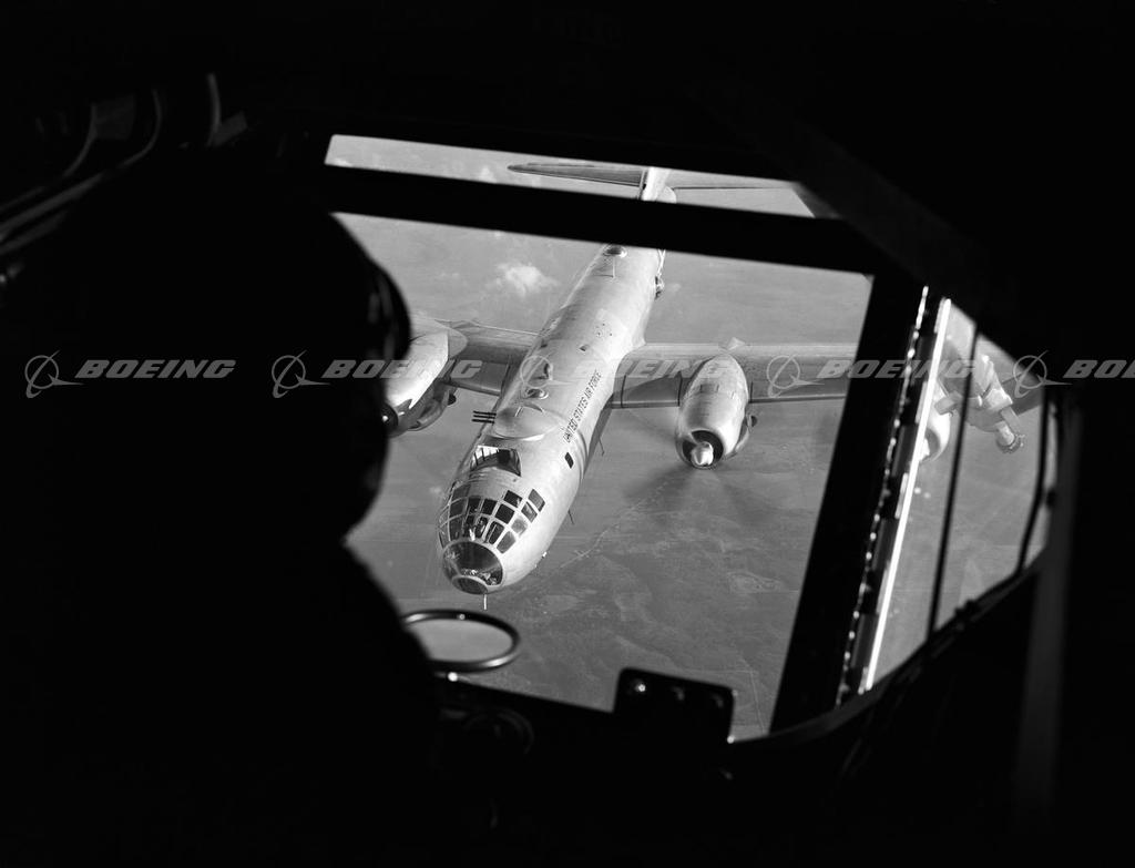 Boeing Images - B-50B Refueling in Flight